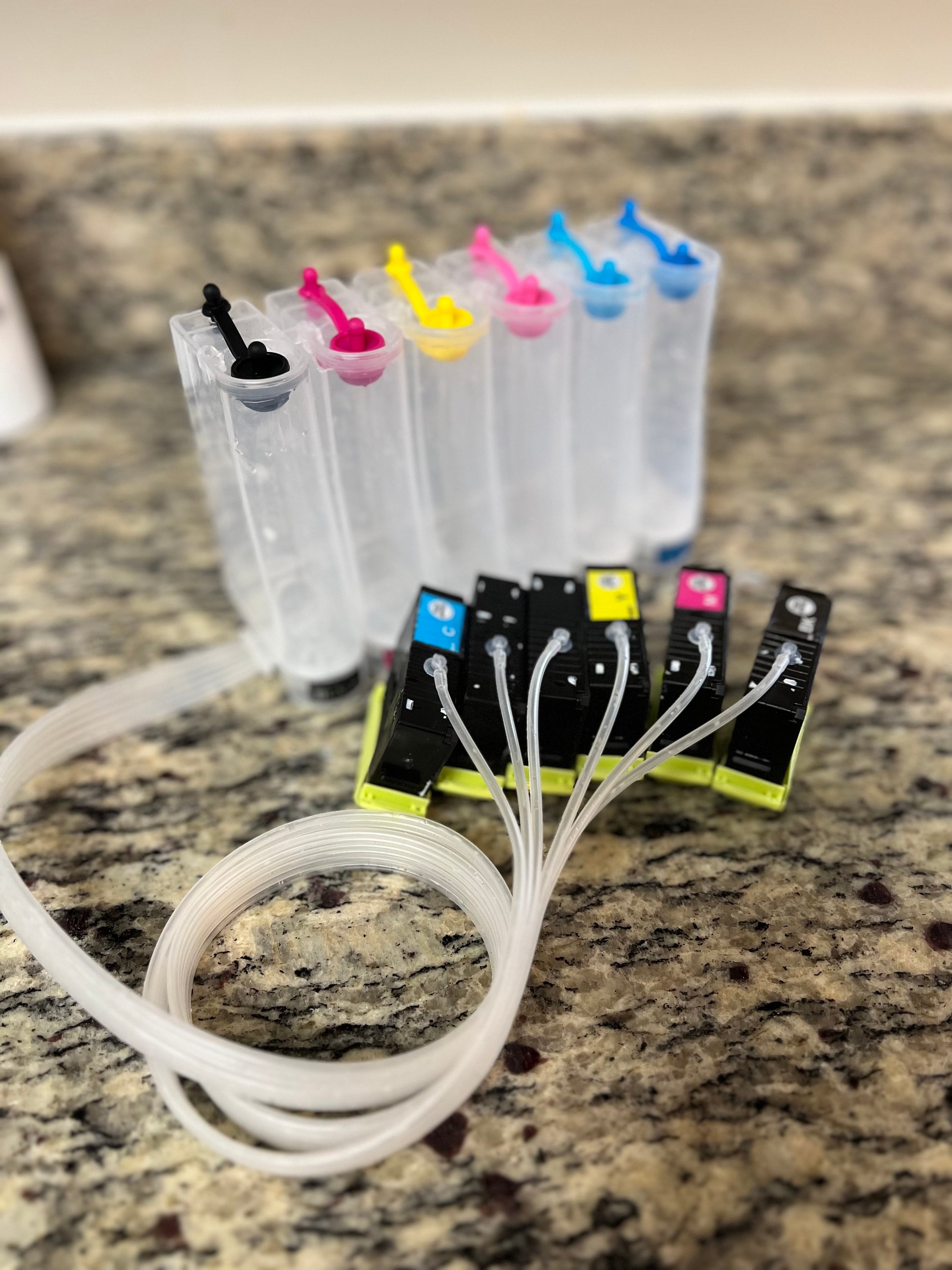 XP-15000 CISS System with OEM cartridges, dtf supplies, ciss systems,c ...